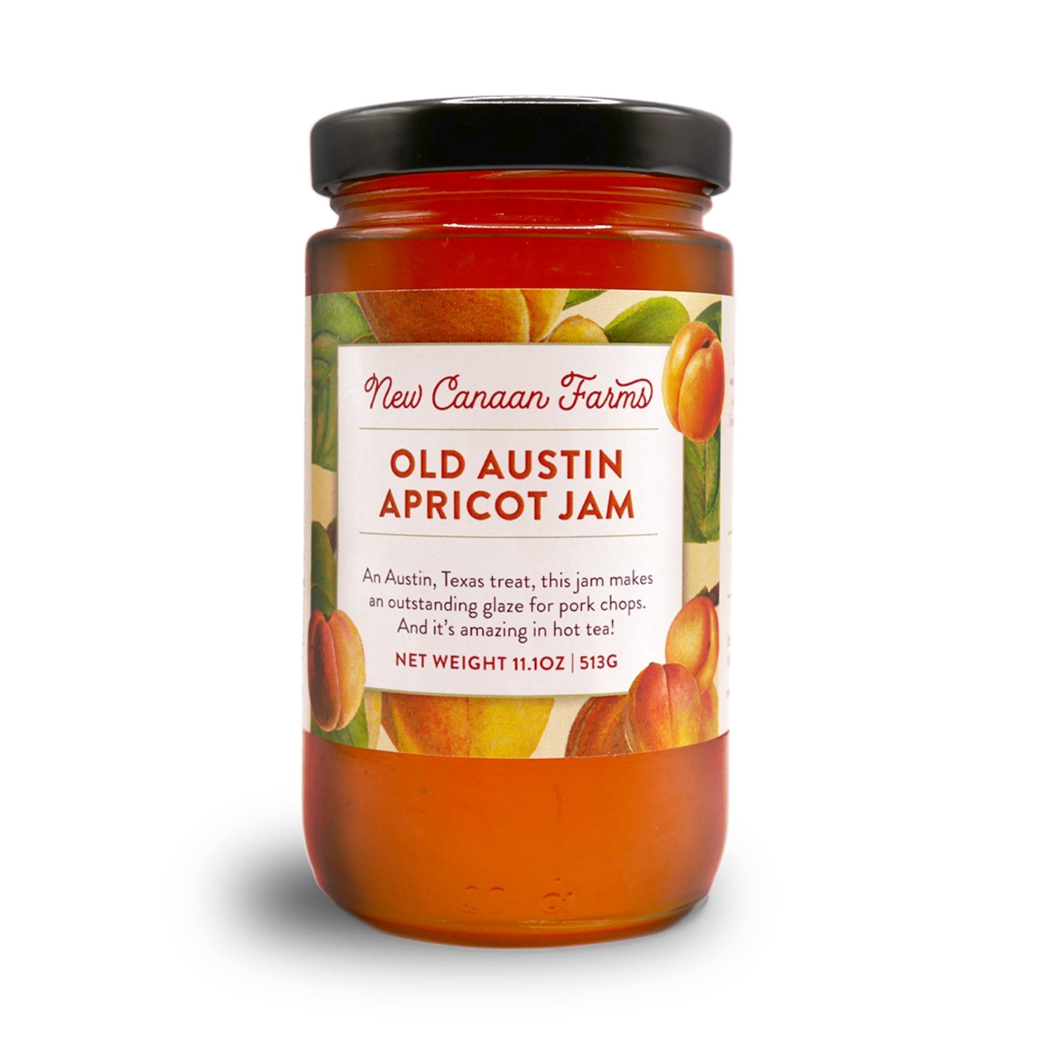 Old Austin Apricot Jam | New Canaan Farms – New Canaan Farms